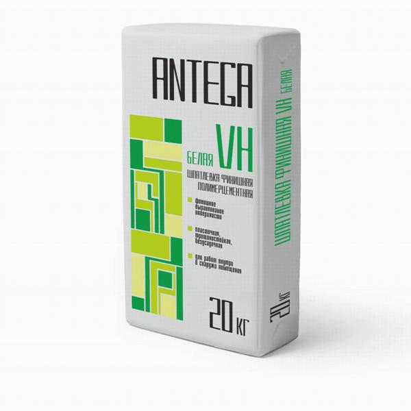 Купить ANTEGA Шпатлевка полимерцементная VH белая в интрнет-магазине ...